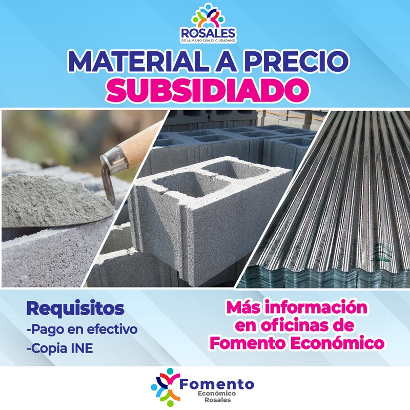 IMPLEMENTAN PROGRAMA DE MATERIAL DE CONSTRUCCIÓN A PRECIO SUBSIDIADO EN ...
