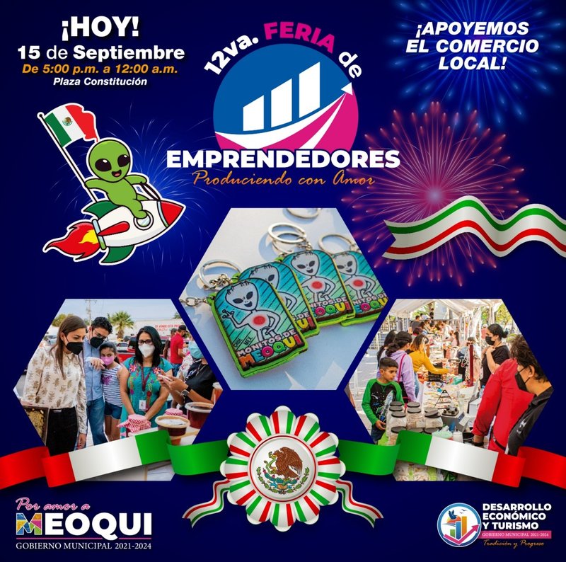 Invitan a la 12a Feria de Emprendedores con 33 stands en el Grito en ...