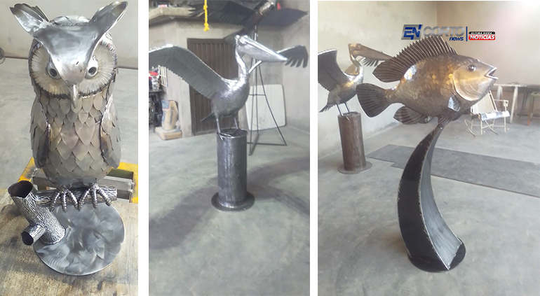 Artista meoquense expondrá esculturas de metal en el programa “Por Amor ...