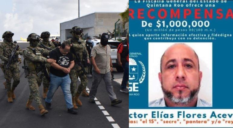CAPTURAN A HÉCTOR FLORES 'EL 15', CABECILLA DE CÁRTEL EN CANCÚN ...