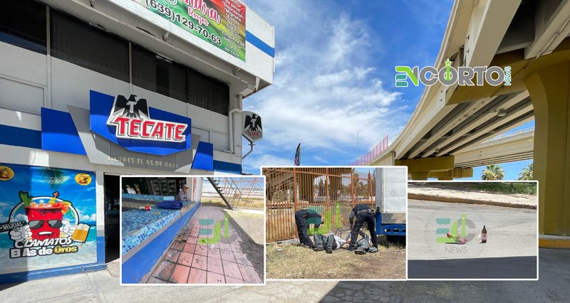 NOS ÍBAMOS A AVENTAR UN TIRO DE A CHOLE; DOS HOMBRES BEBEDORES ...