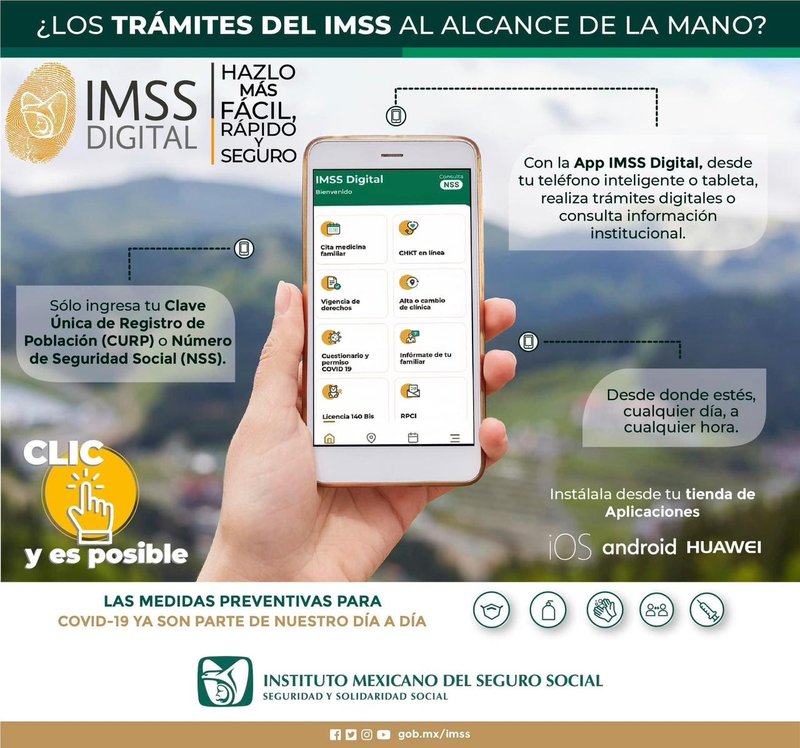 FACILITA IMSS-DIGITAL TRÁMITES A LOS DERECHOHABIENTES Y PATRONES ...