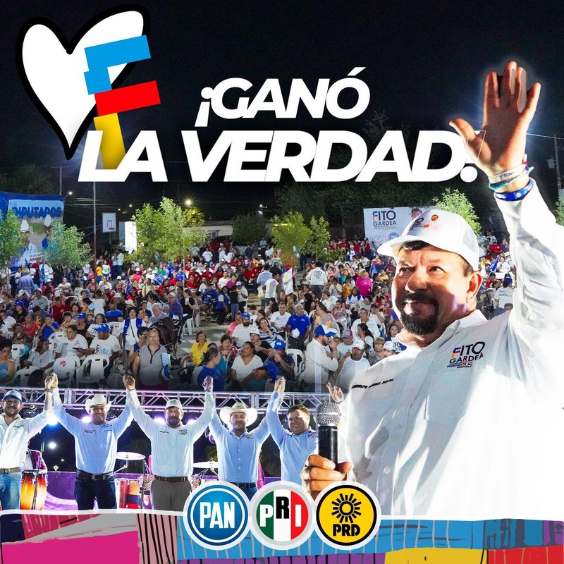 FITO GARDEA ANUNCIA CARRO COMPLETO EN SAUCILLO: TRIUNFO DE LA COALICIÓN ...
